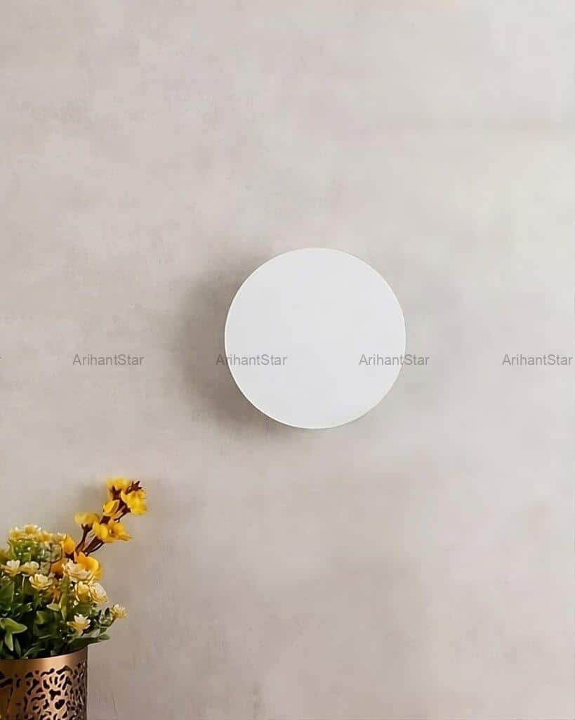 Arihant Star 12W Fancy Round Moon Wall Decoration Light Ip54