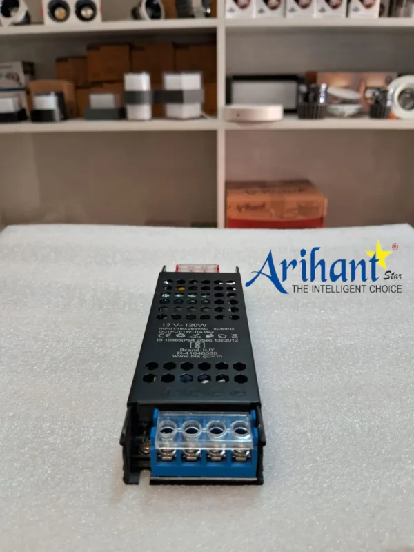Arihant Star 12V Power Supply 10A SMPS 120W - Strip Adapter