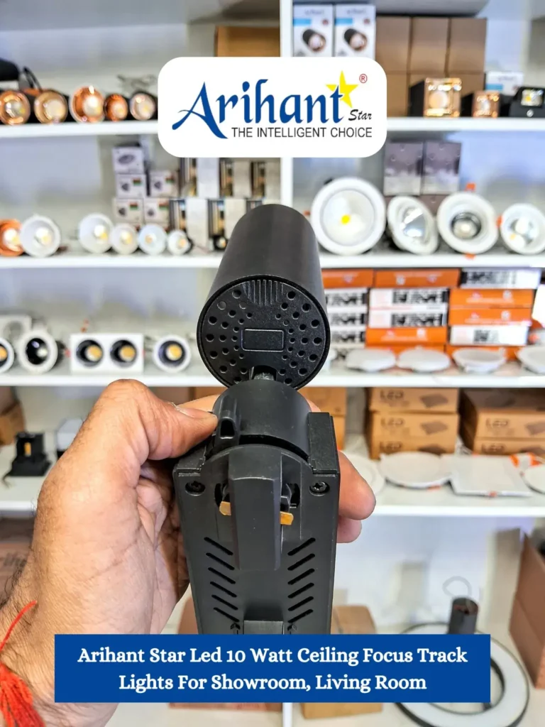Arihant Star 10W Led Track Light Ceiling Black Price India