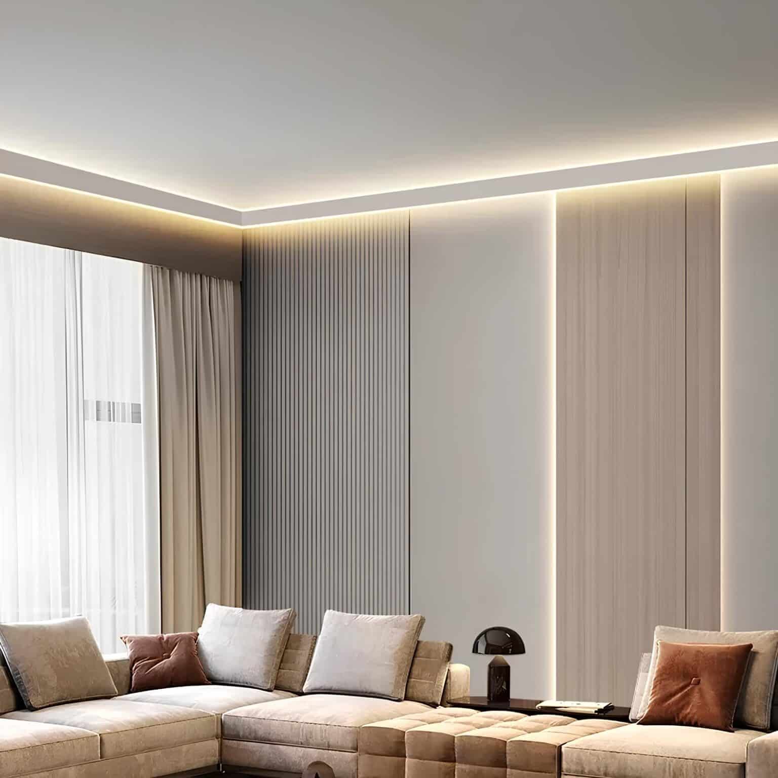 Arihant Star Corner Profile Light 68MM Aluminium Body - Room