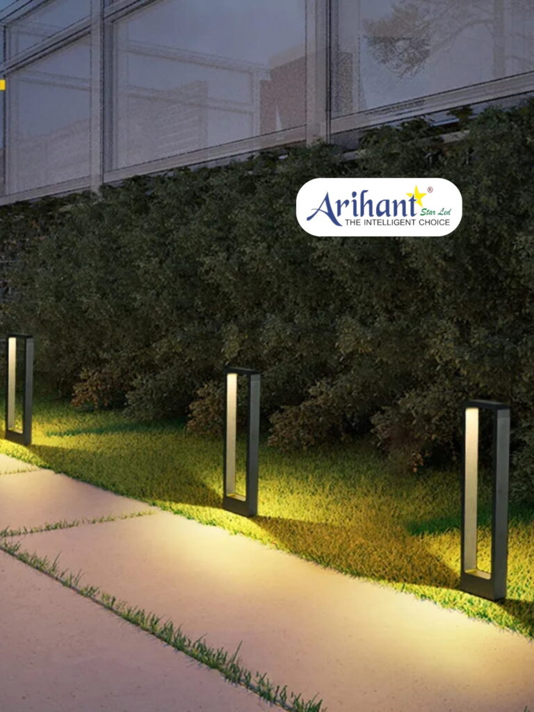 Arihant Star Waterproof Bollard Garden Light 600mm