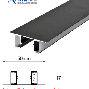 Arihant Star 50mm Profile Light 2 Side Ceiling Surface Black