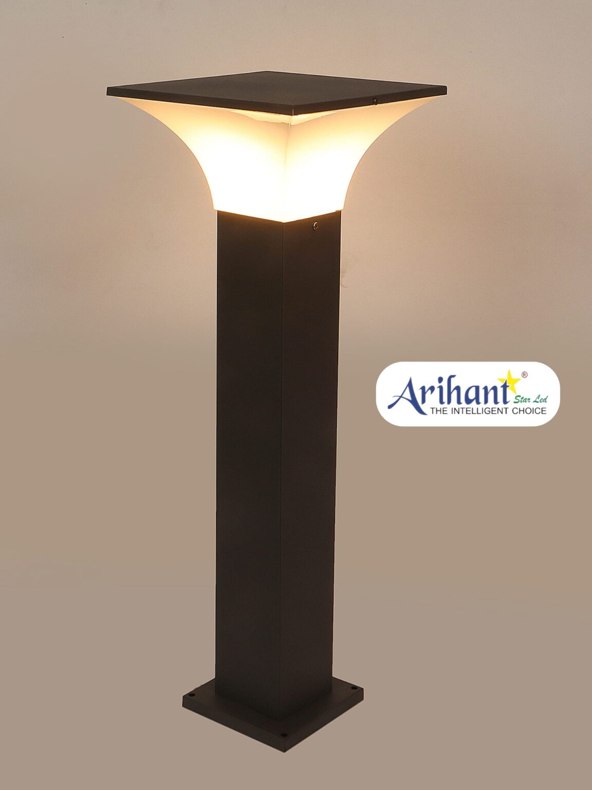 Arihant Star 600mm Modern Designer Bollard Lamp In Warm White ...