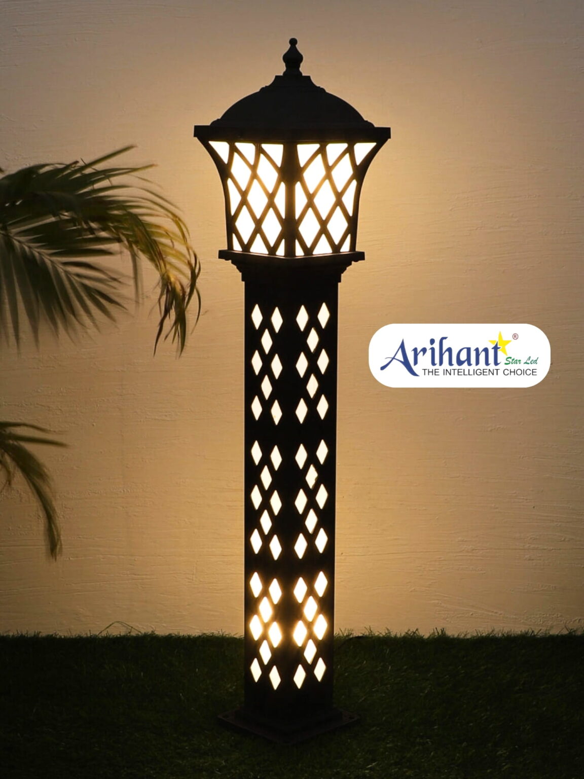 ArihantStar Waterproof Outdoor Bollard Light For Garden & Pathway ...